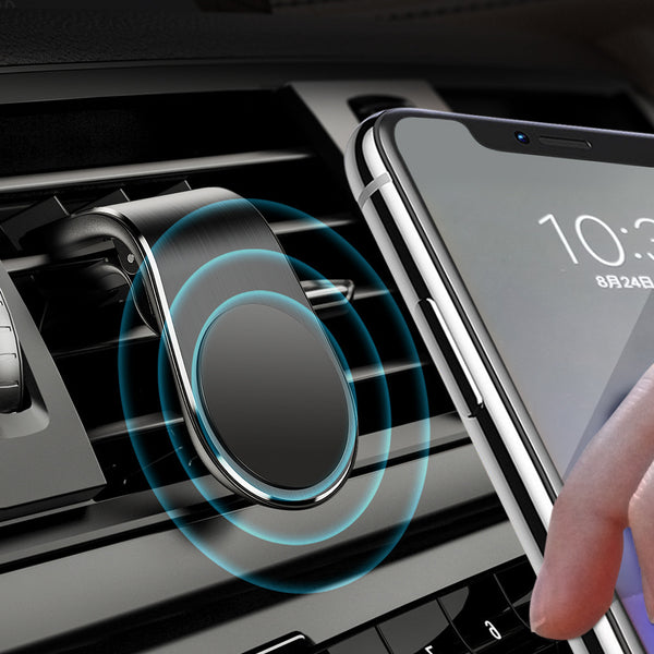 Car L-Shaped Magnetic Mobile Phone Holder– Road Smart Marketplace